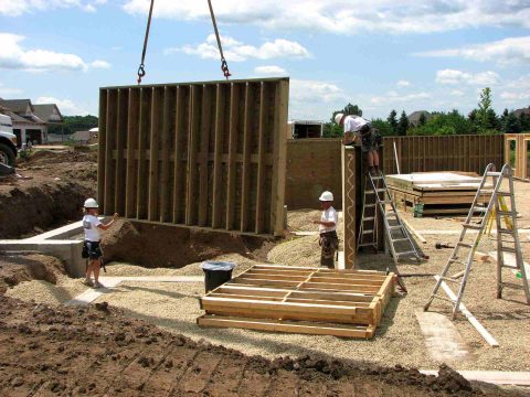Building with Permanent Wood Foundations - Edgebuilder Wall Panels